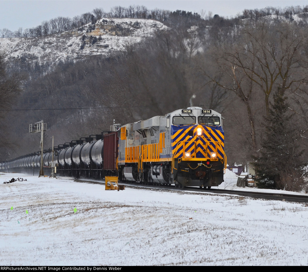 CREX 1414, BNSF's Aurora Sub.